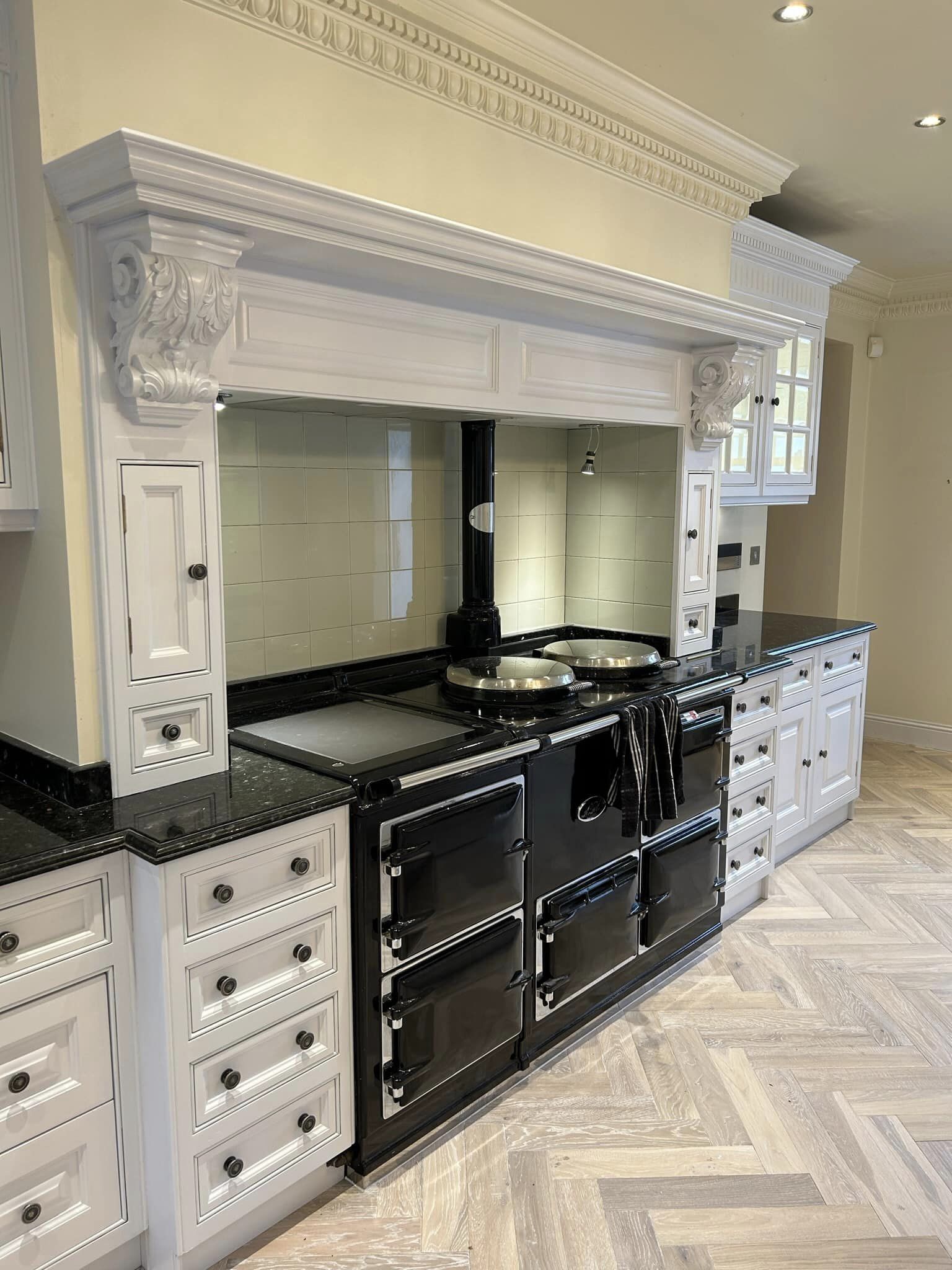 Another repainted Clive Christian kitchen | Ian Merriman Hand Painted ...