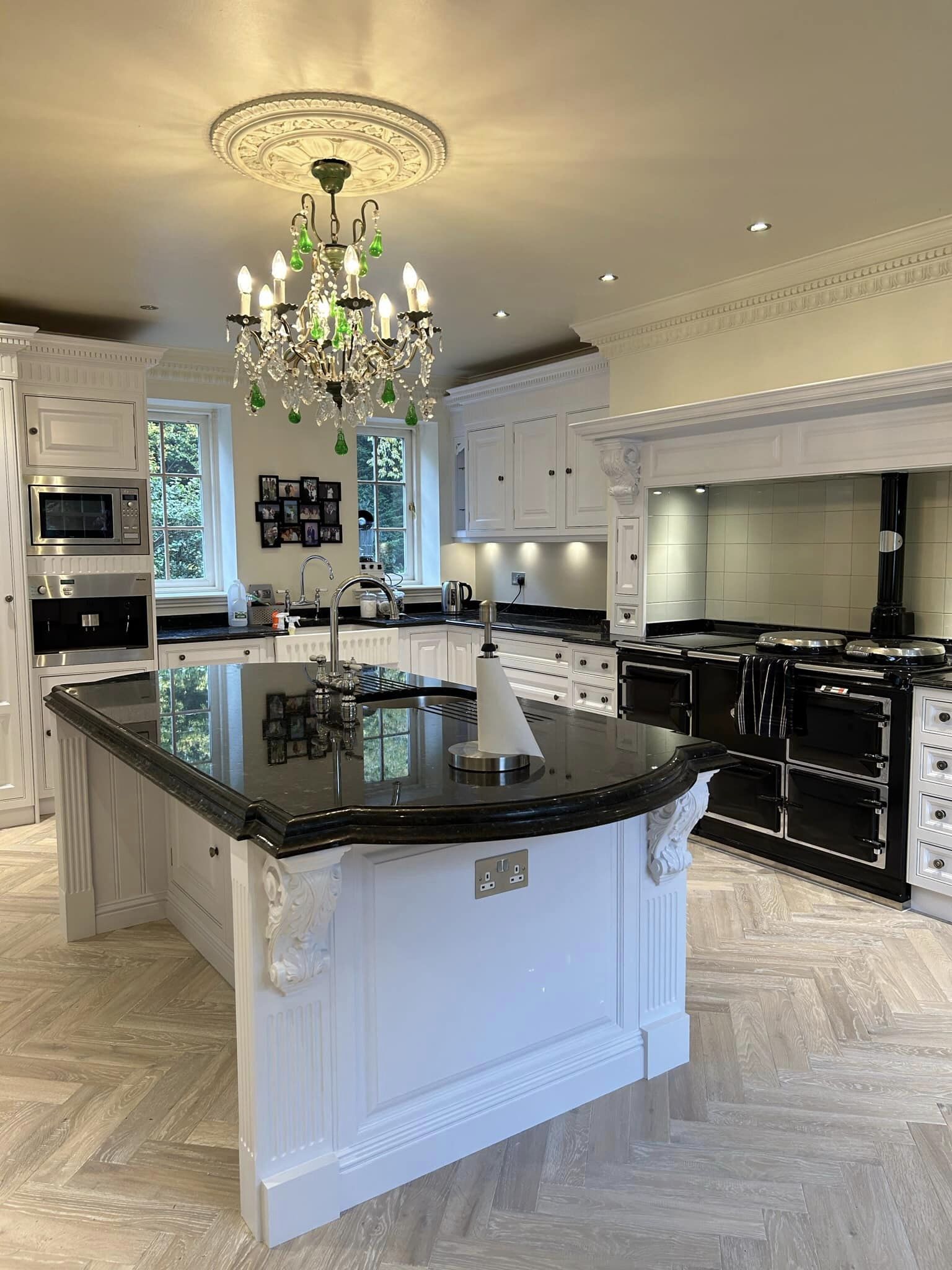 Another repainted Clive Christian kitchen | Ian Merriman Hand Painted ...